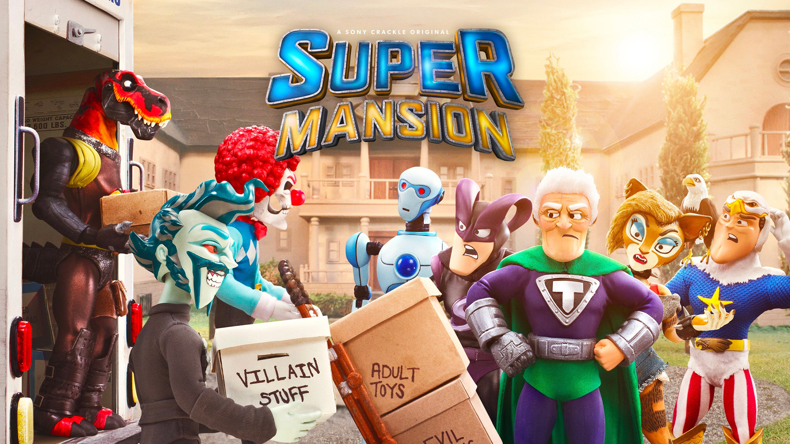 Supermansion sur M6+ : voir les épisodes en streaming