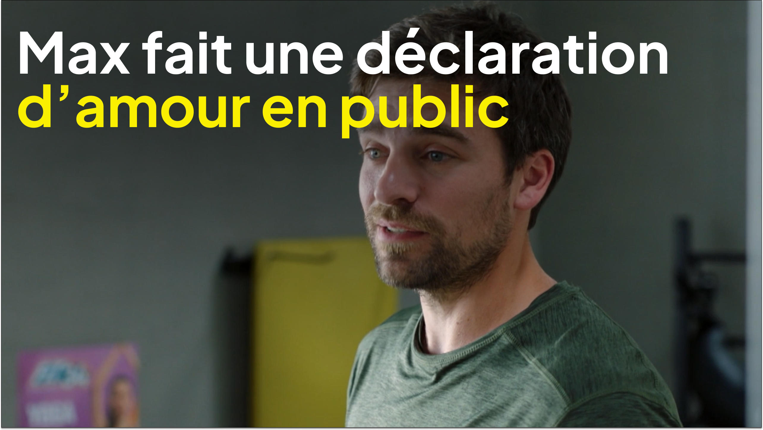 Nouveau jour : Max fait une déclaration d’amour à Magalie en public 01 ...